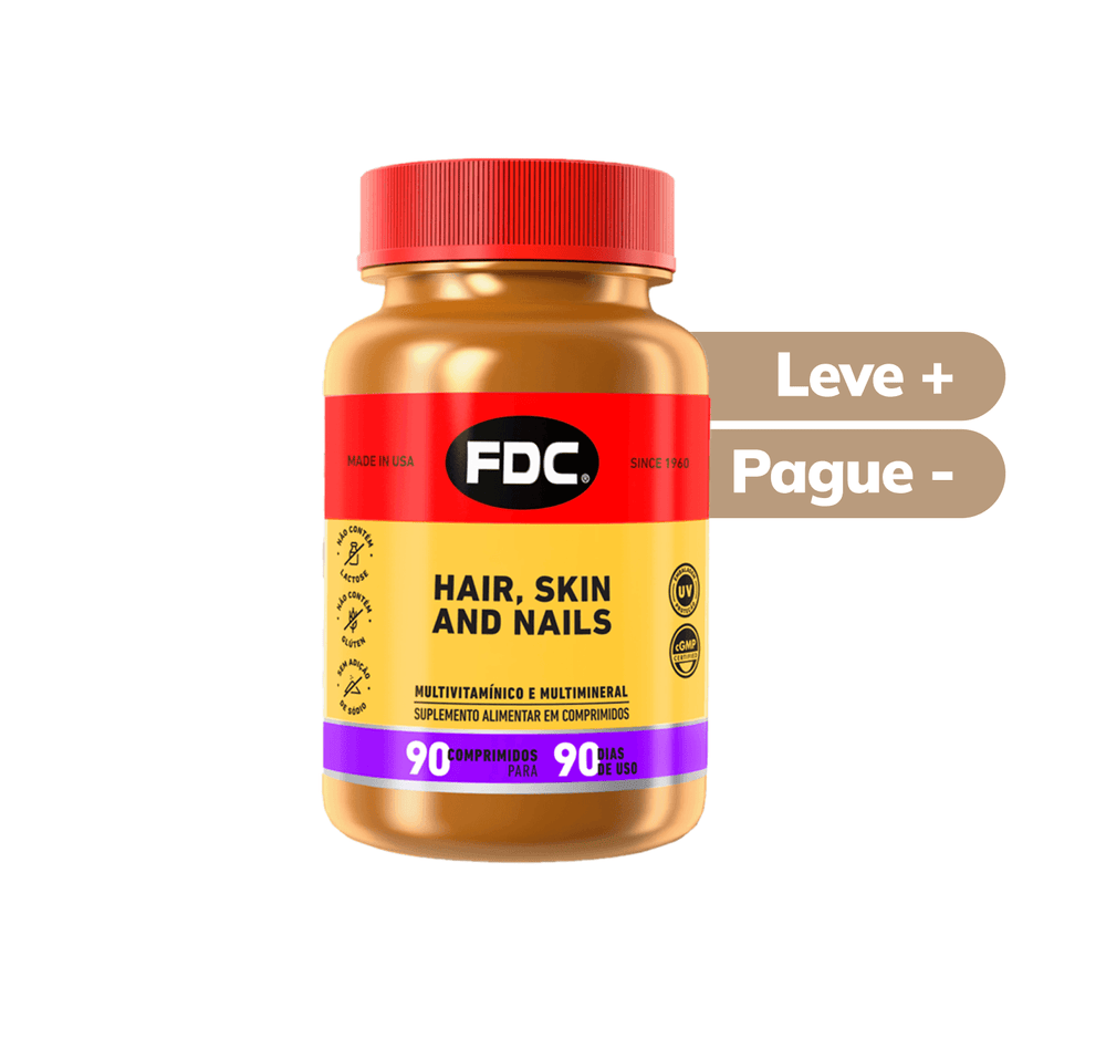 FDC Vitaminas - Vitaminas com duplo certificado de qualidade.
