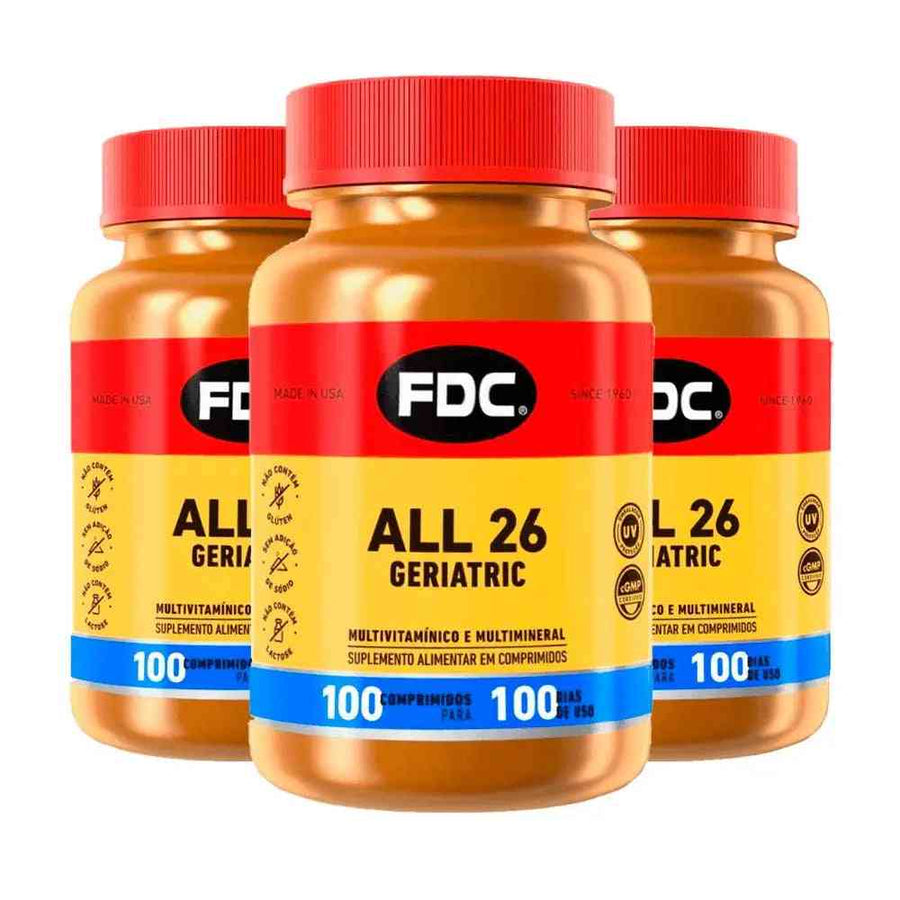 FDC Vitaminas - Vitaminas com duplo certificado de qualidade.