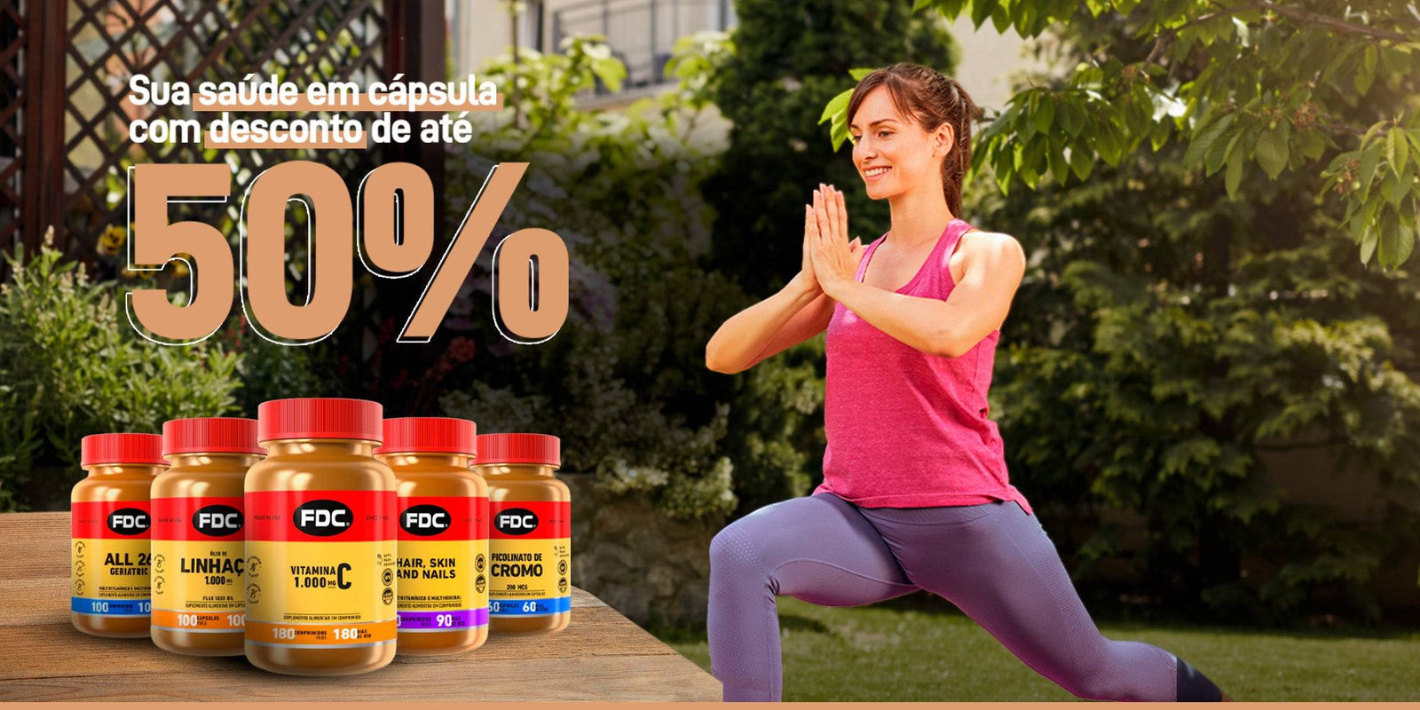 FDC Vitaminas - Vitaminas com duplo certificado de qualidade.