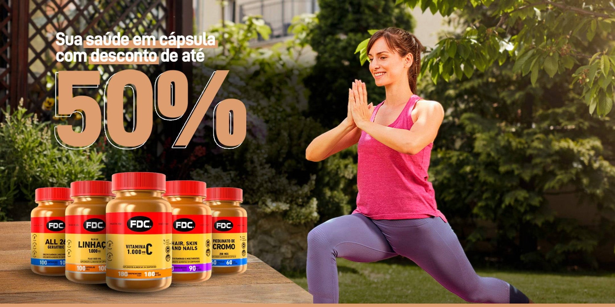 FDC Vitaminas - Vitaminas com duplo certificado de qualidade.